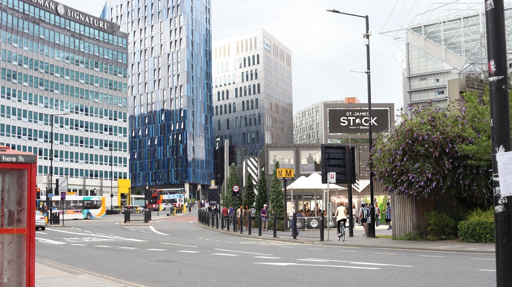 Stack and NUFC team up with fan zone - Place North East