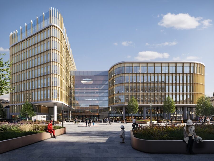 HMRC Newcastle office rises out of ground - Place North East