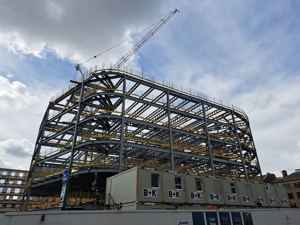 HMRC Newcastle office rises out of ground - Place North East